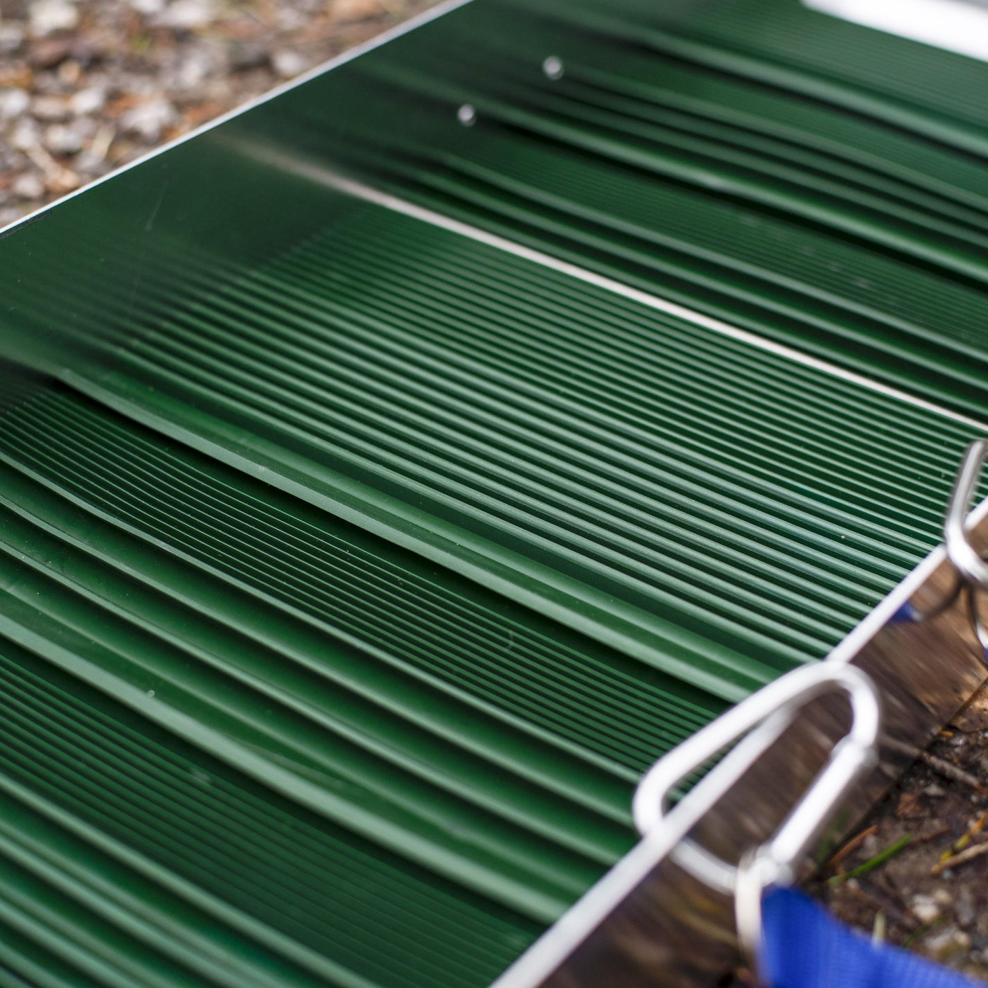 Aluminum Sluice Box with Rubber TPR Riffle Matting, Gold Prospecting E ...