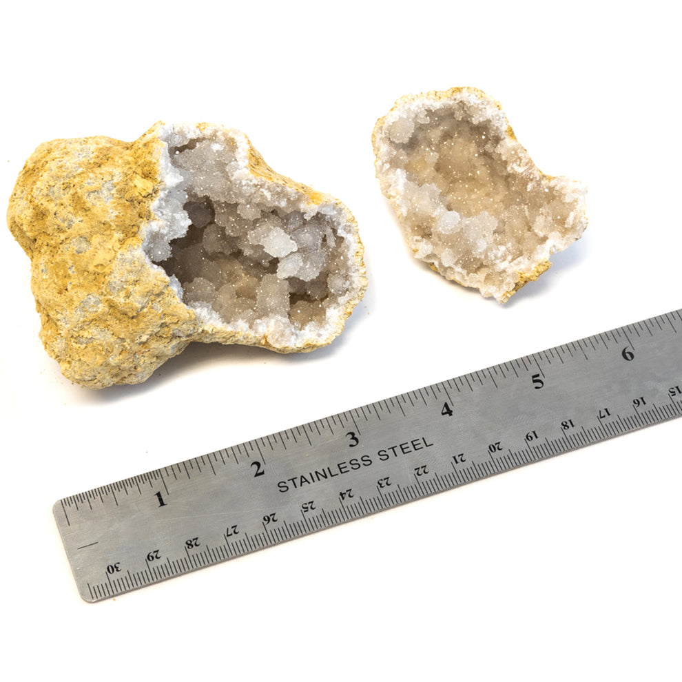 12pc Break Your Own Geodes Kit with Sledge Hammer and Safety Goggles ...