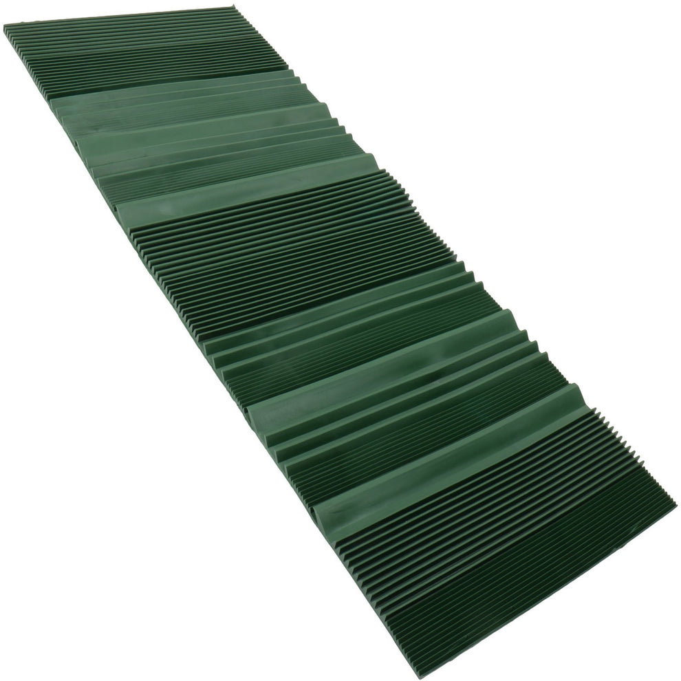 Large Rubber Riffled Sluice Box Matting for Gold Recovery, 27 x 10 inc ...